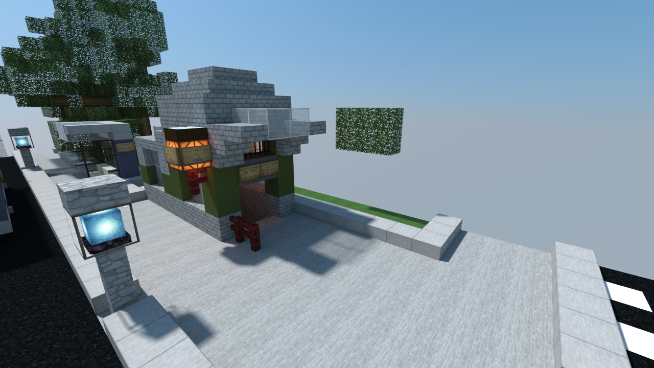 IRT Subway Kiosk - A [1:1] Model Minecraft Map