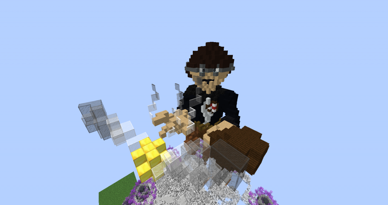 Harry on a broom Minecraft Map