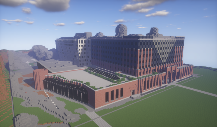 Eötvös Loránd University - Lágymányosi Campus Minecraft Map