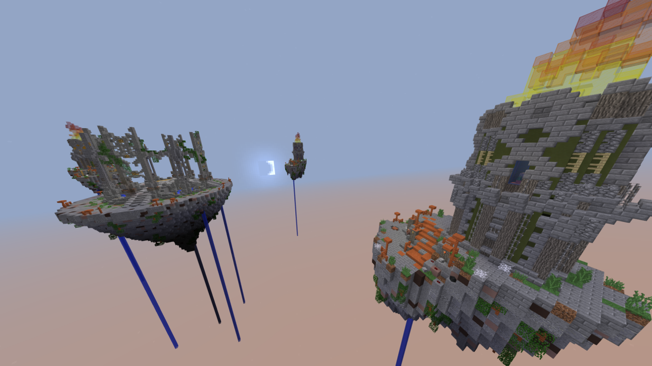 BedWars Steininsel MAP+SCHEMATIC Minecraft Map