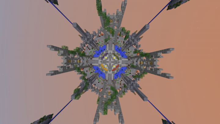 BedWars Steininsel MAP+SCHEMATIC Minecraft Map