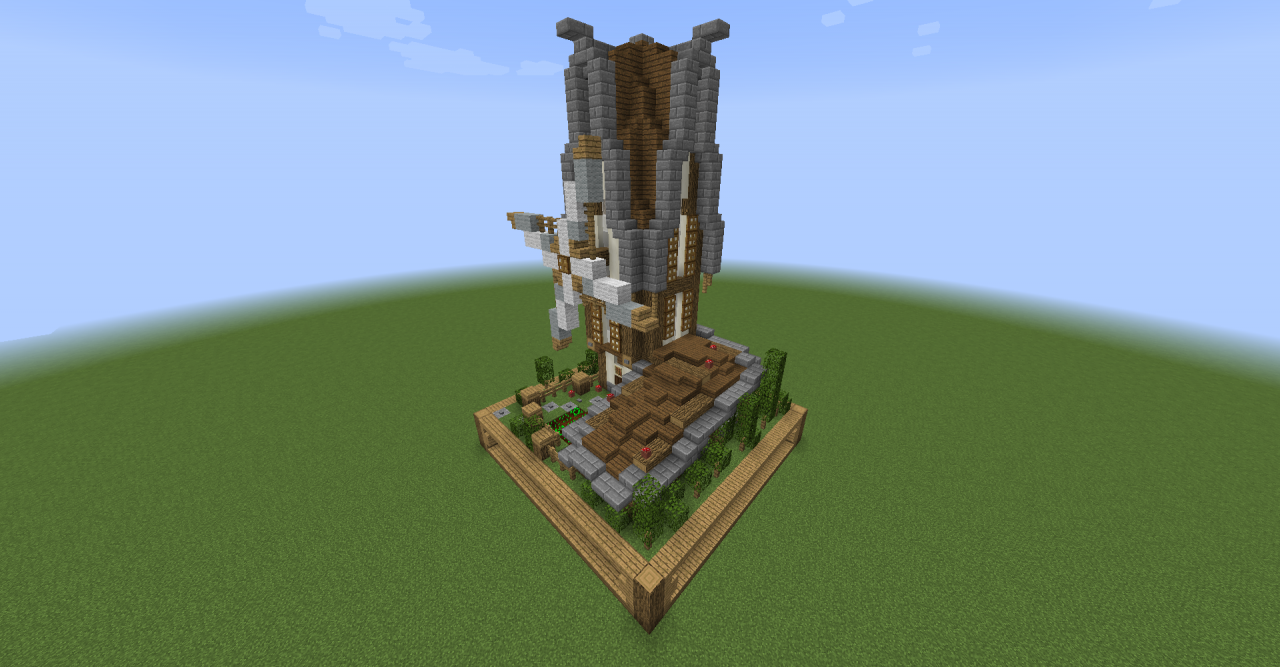 One chunk farm Minecraft Map