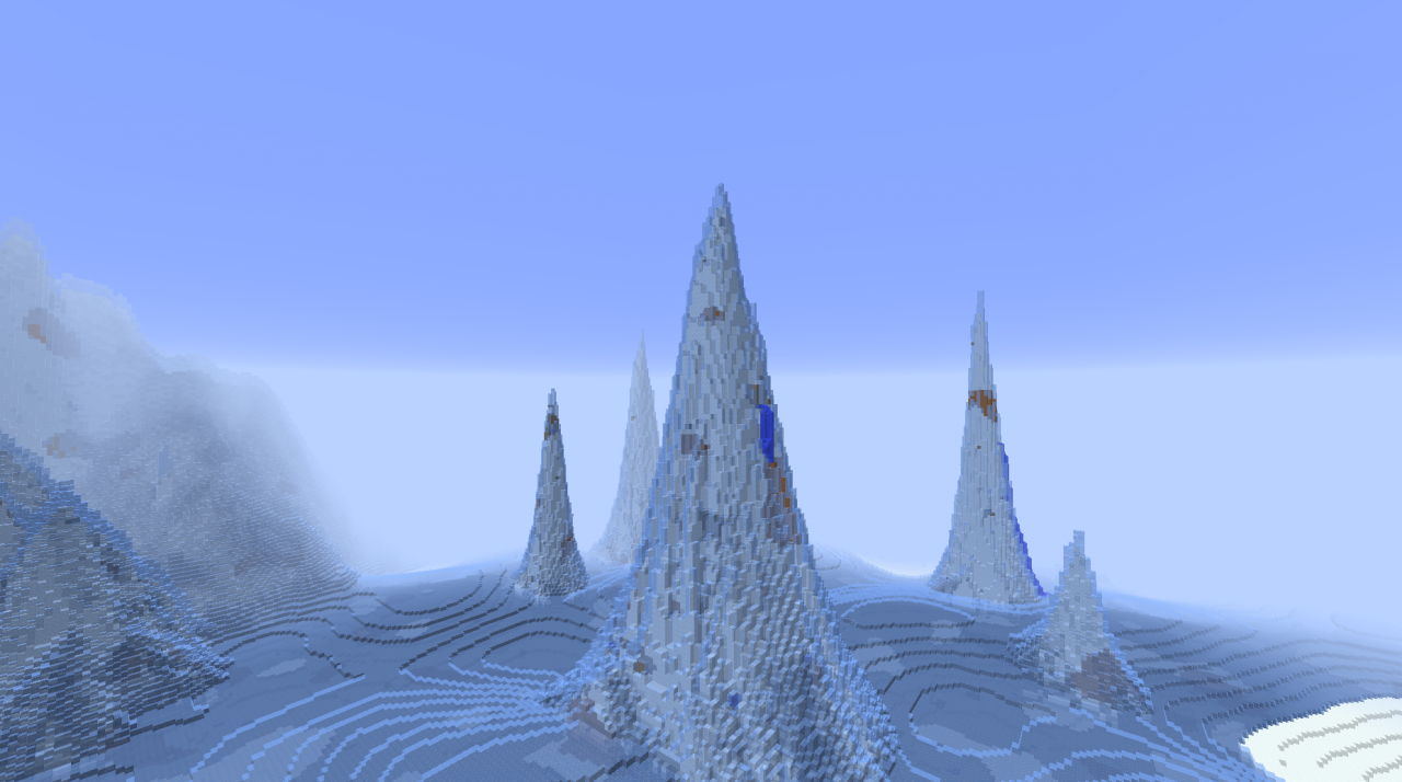 Porjag-Ice Spikes Minecraft Map