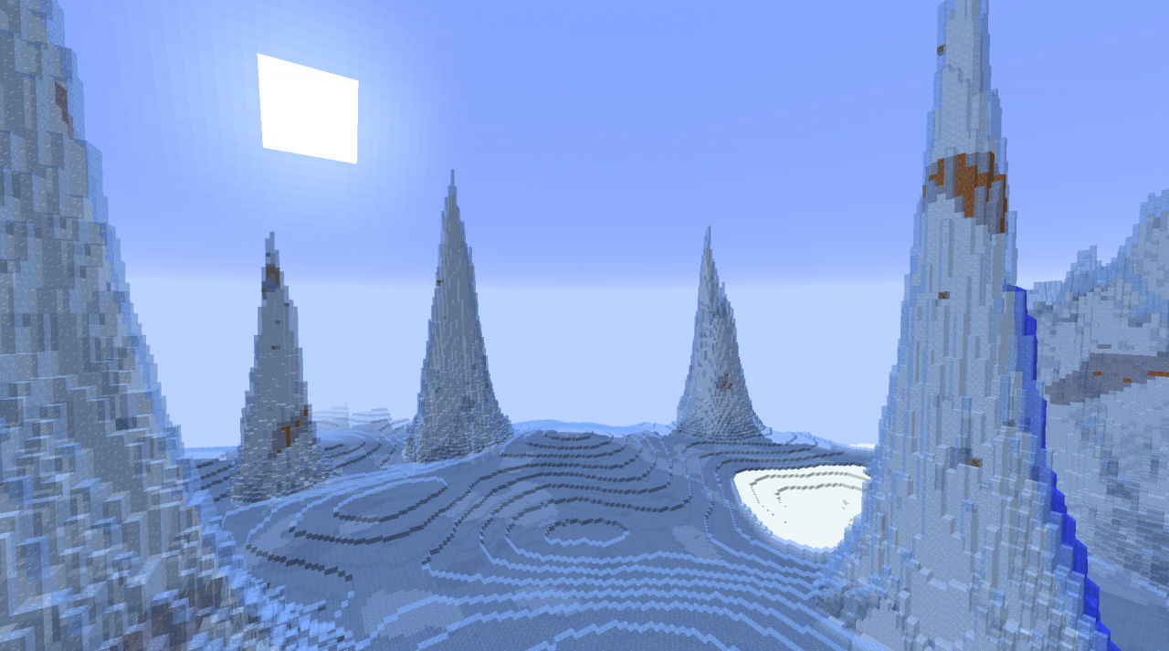 Porjag-Ice Spikes Minecraft Map