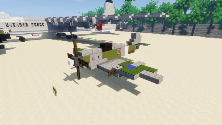 Warbirds-Pack Famous World War II AIrcraft 1,5:1UPDATE Minecraft Map
