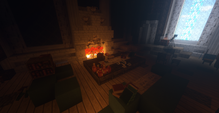 Ravenclaw Common Room [Harry Potter] Minecraft Map