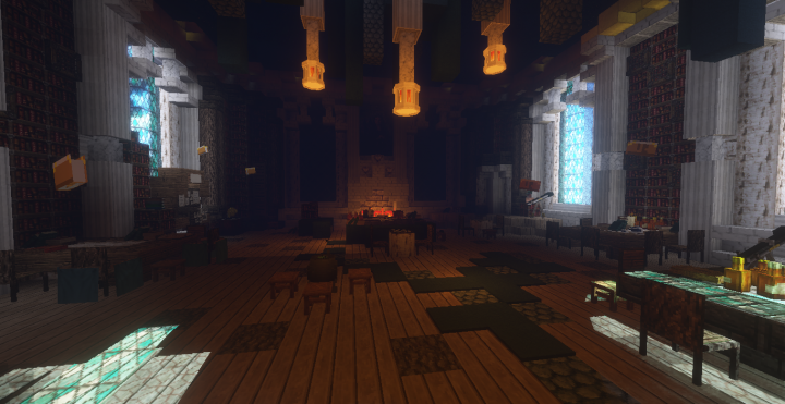 Ravenclaw Common Room [Harry Potter] Minecraft Map