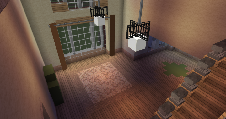 traditional house - craftsman style Minecraft Map