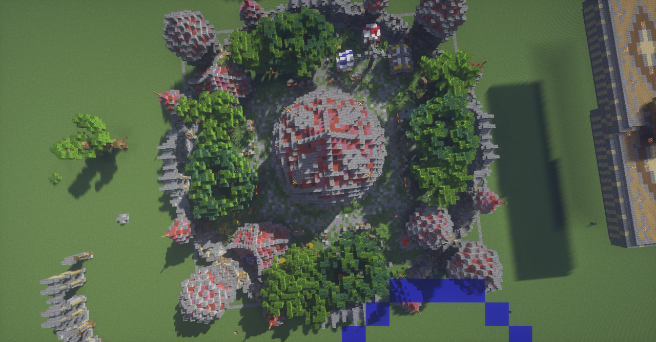 Faction spawn Minecraft Map