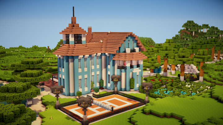 Colonial Mansion Minecraft Map