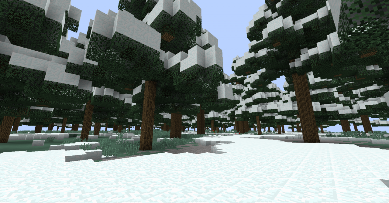 Snow Forest Minecraft Map