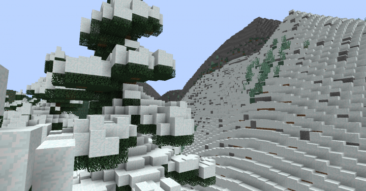 Snow Forest Minecraft Map