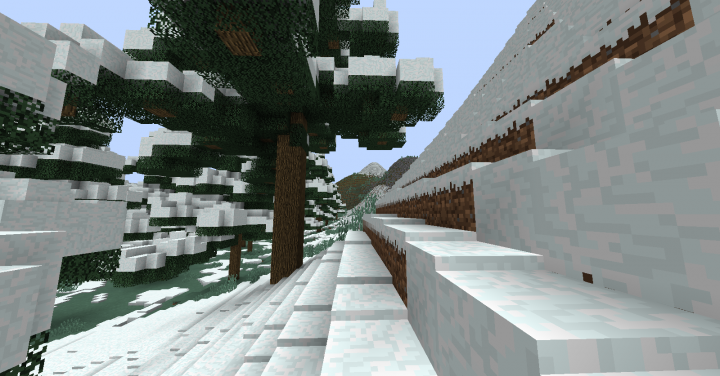 Snow Forest Minecraft Map