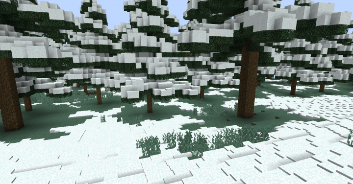 Snow Forest Minecraft Map