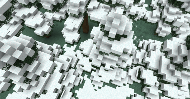 Snow Forest Minecraft Map