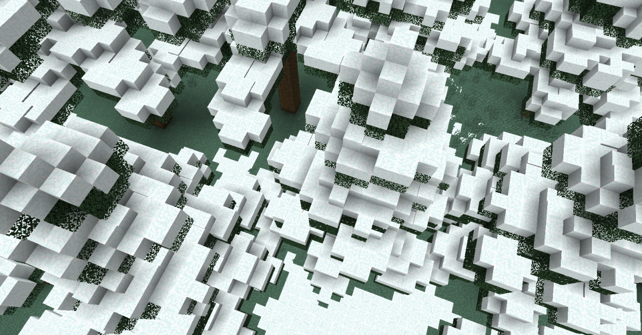 Snow Forest Minecraft Map