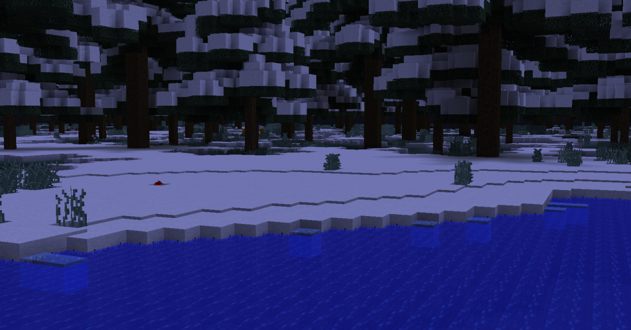 Snow Forest Minecraft Map