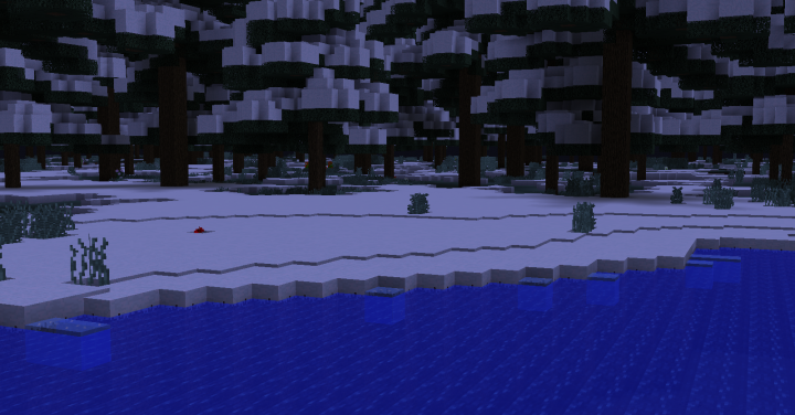 Snow Forest Minecraft Map