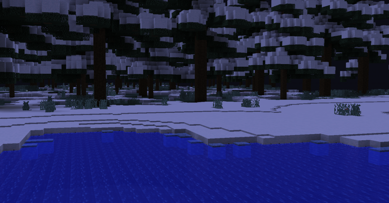 Snow Forest Minecraft Map