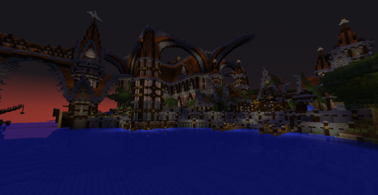 River port City Minecraft Map