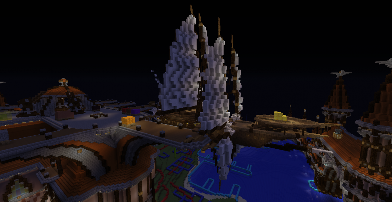 River port City Minecraft Map