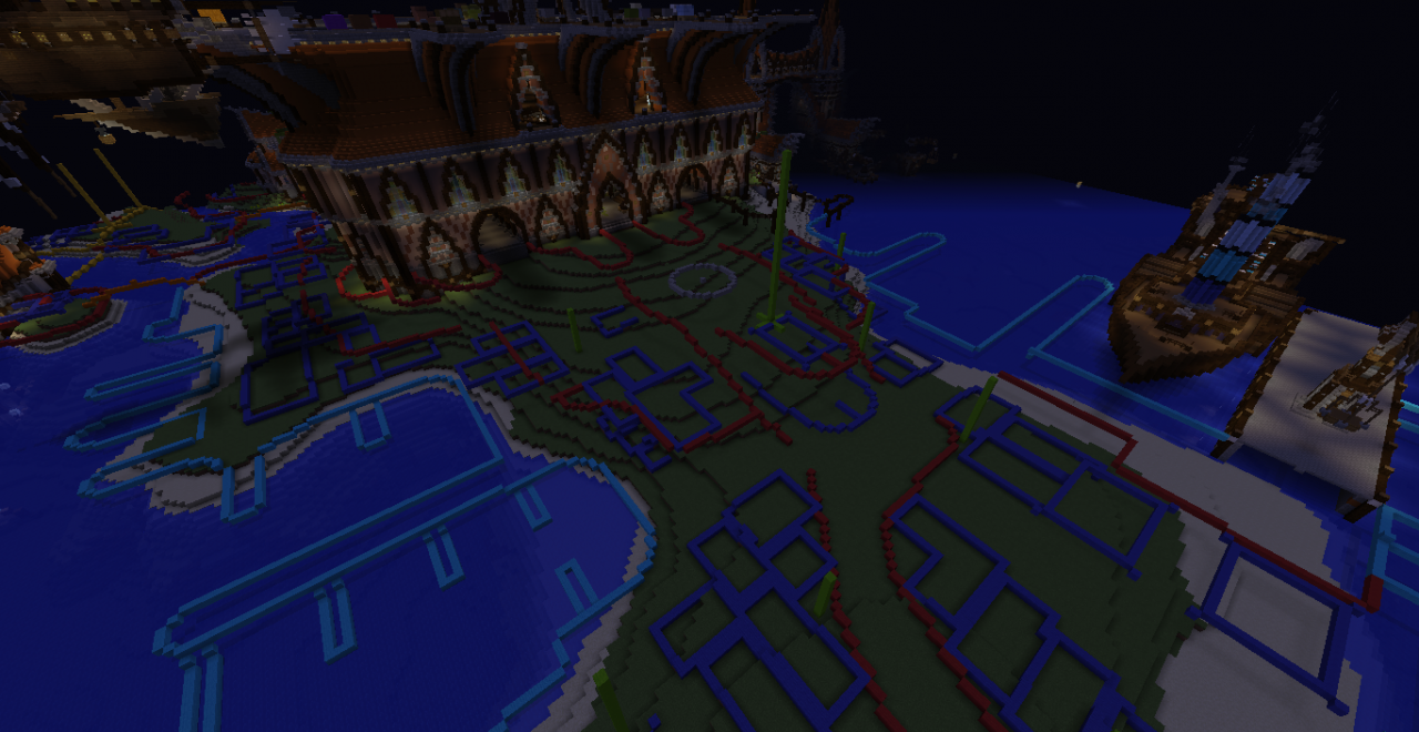 River port City Minecraft Map
