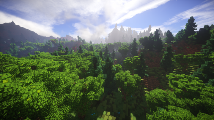 Wild freedom | Giant Landscape 4000X4000 Minecraft Map