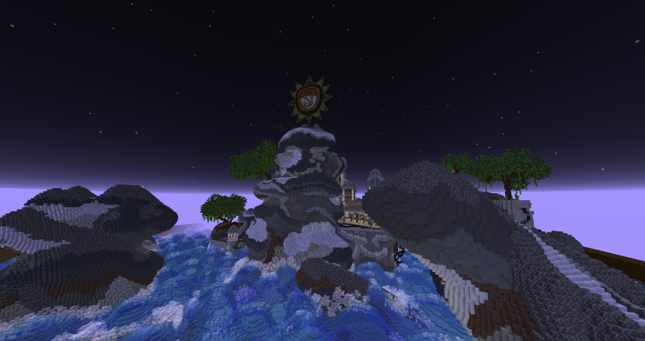 Hidden Islands. Minecraft Map