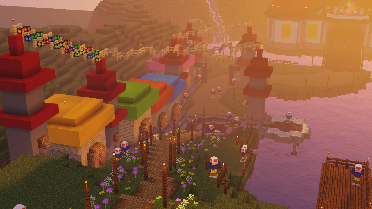 Mario Galaxy Star Festival Minecraft Map