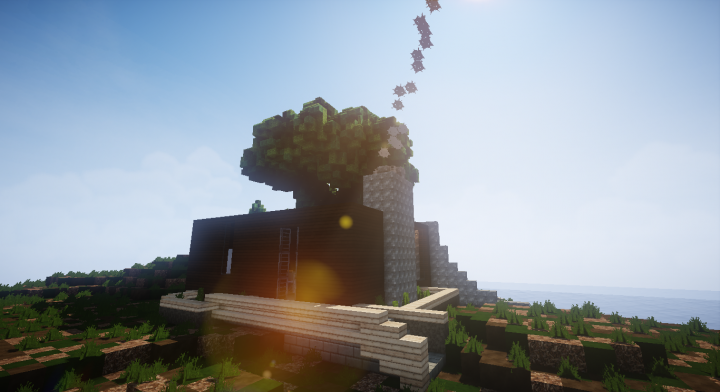 Modern Island Home Minecraft Map