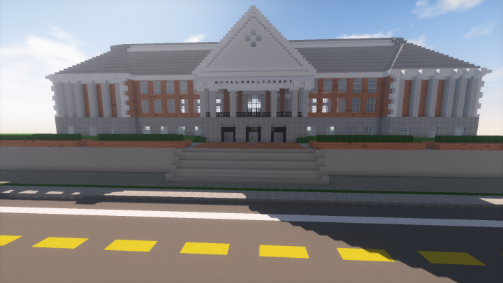 University Of Maryland: McKeldin Library Minecraft Map