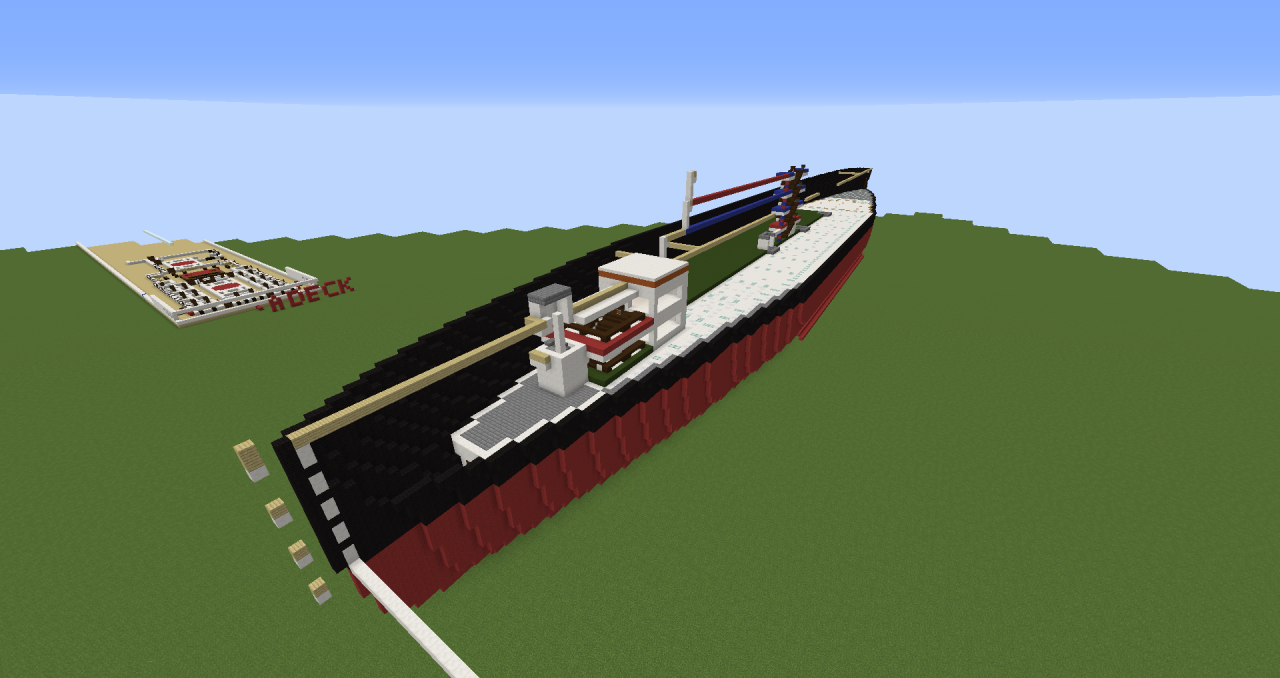 Ocean Liner (Full Interior!) Minecraft Map