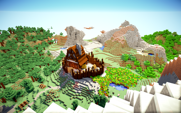 Medieval Farm Minecraft Map