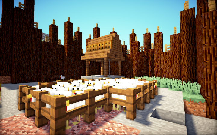 Medieval Farm Minecraft Map