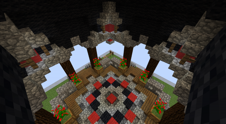 Medieval/Rustic/Fantasy Gazebo + Schematic Minecraft Map