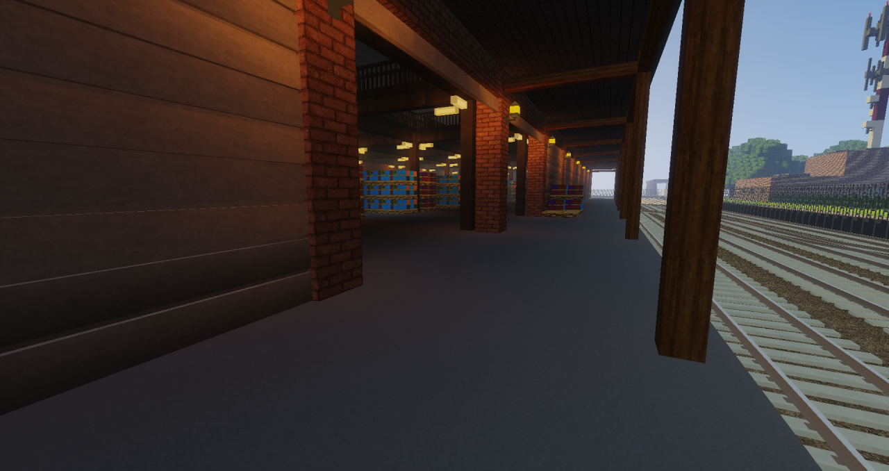 Maddison Railway Transport Yard - LPC Minecraft Map