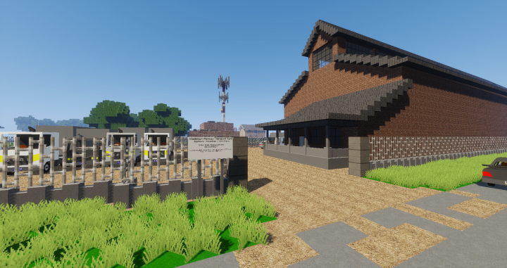 Maddison Railway Transport Yard - LPC Minecraft Map
