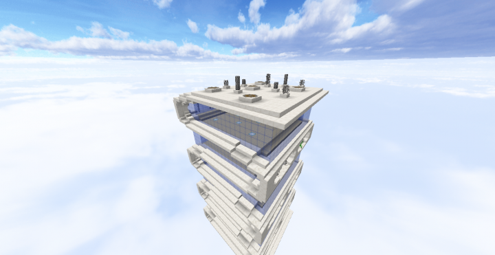 Futuristic Skyscraber Minecraft Map