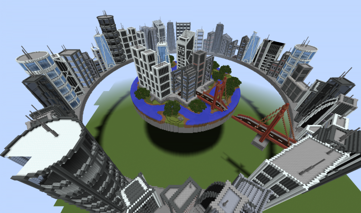 Infected: City - Cubecraft Map Minecraft Map