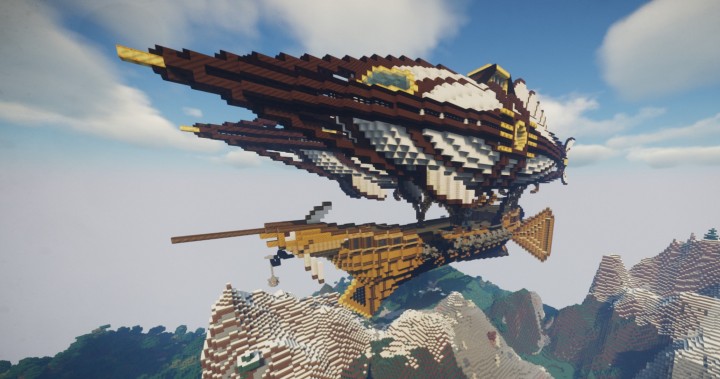 KiqsRocks -- Steampunk Lobby & City Minecraft Map