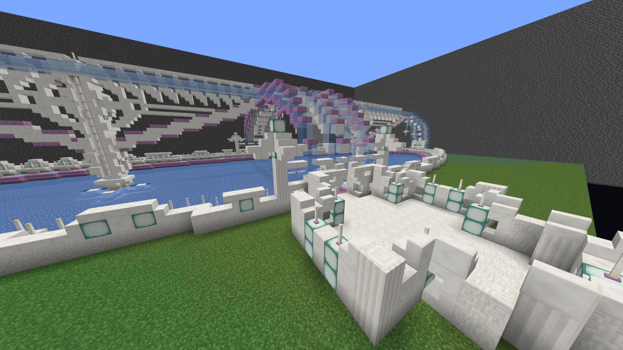 Simple Ice Rink build Minecraft Map