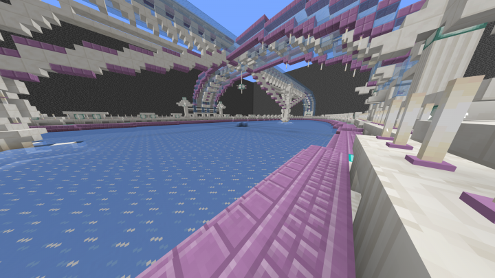 Simple Ice Rink build Minecraft Map