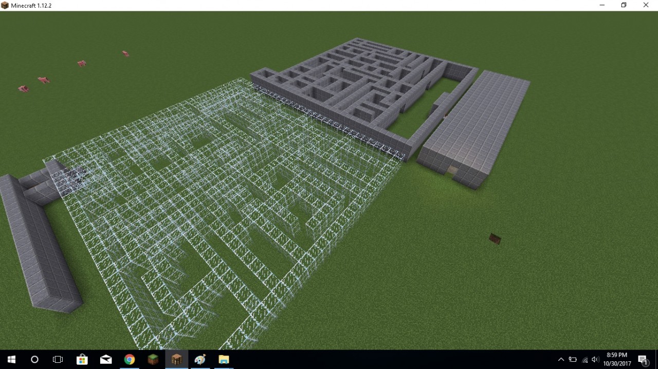 The 3 Level Maze! Minecraft Map