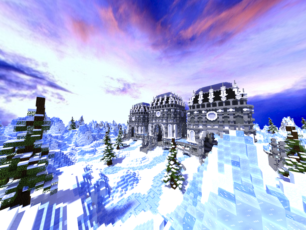 Frozen Grounds - Large Spawn Minecraft Map