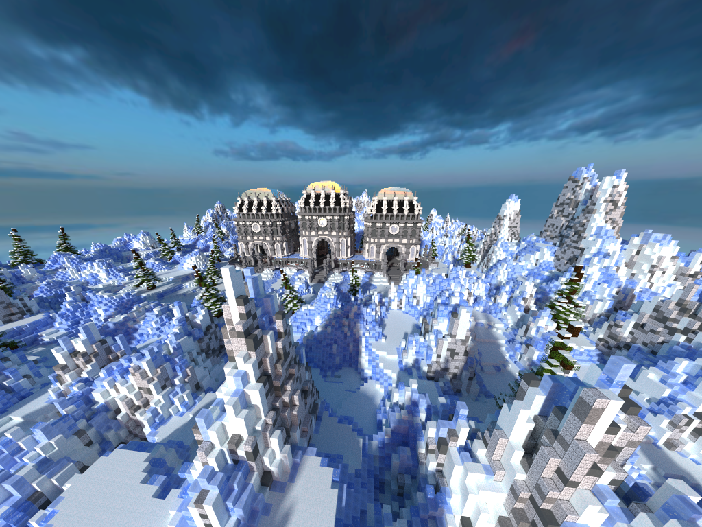 Frozen Grounds - Large Spawn Minecraft Map