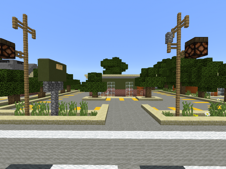 Eastpointe~ West of Downtown Springfield. Minecraft Map