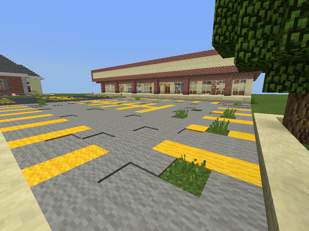Eastpointe~ West of Downtown Springfield. Minecraft Map