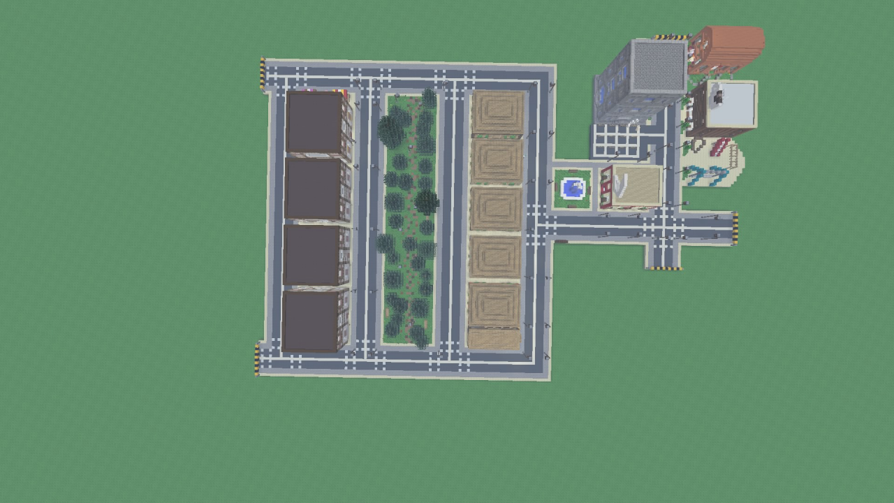 [PS4] Spruce City Minecraft Map