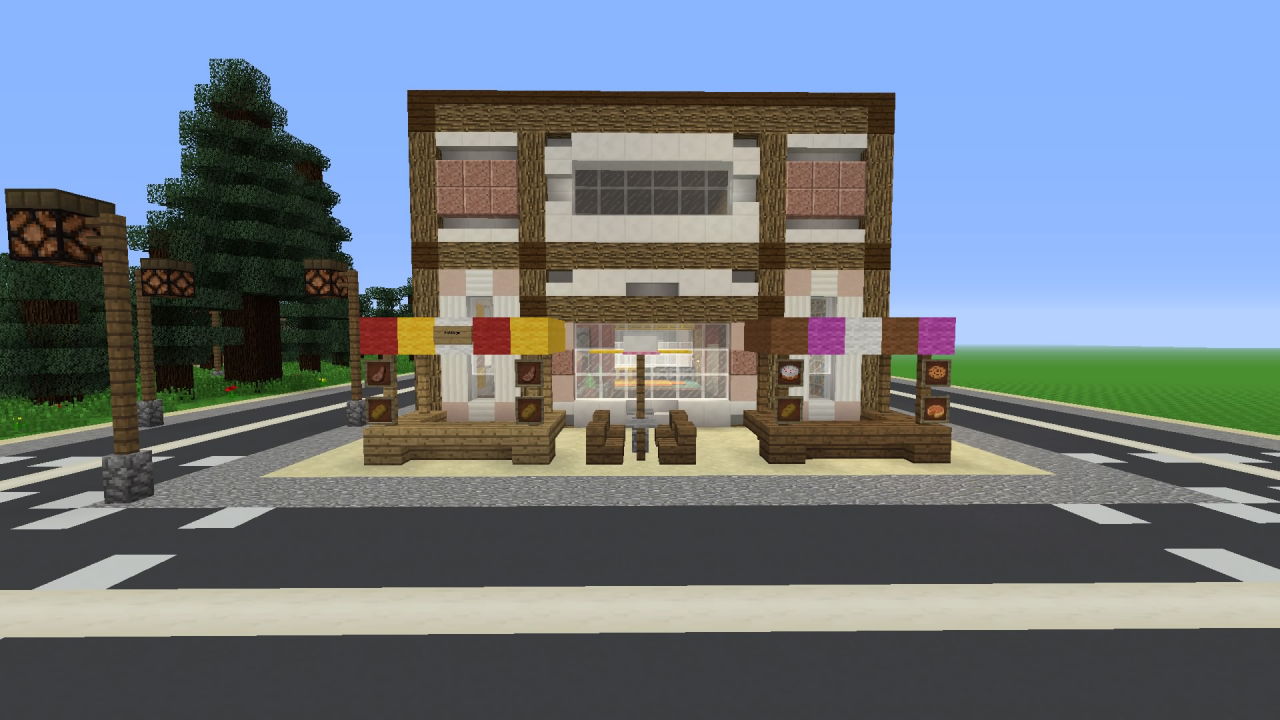 [PS4] Spruce City Minecraft Map