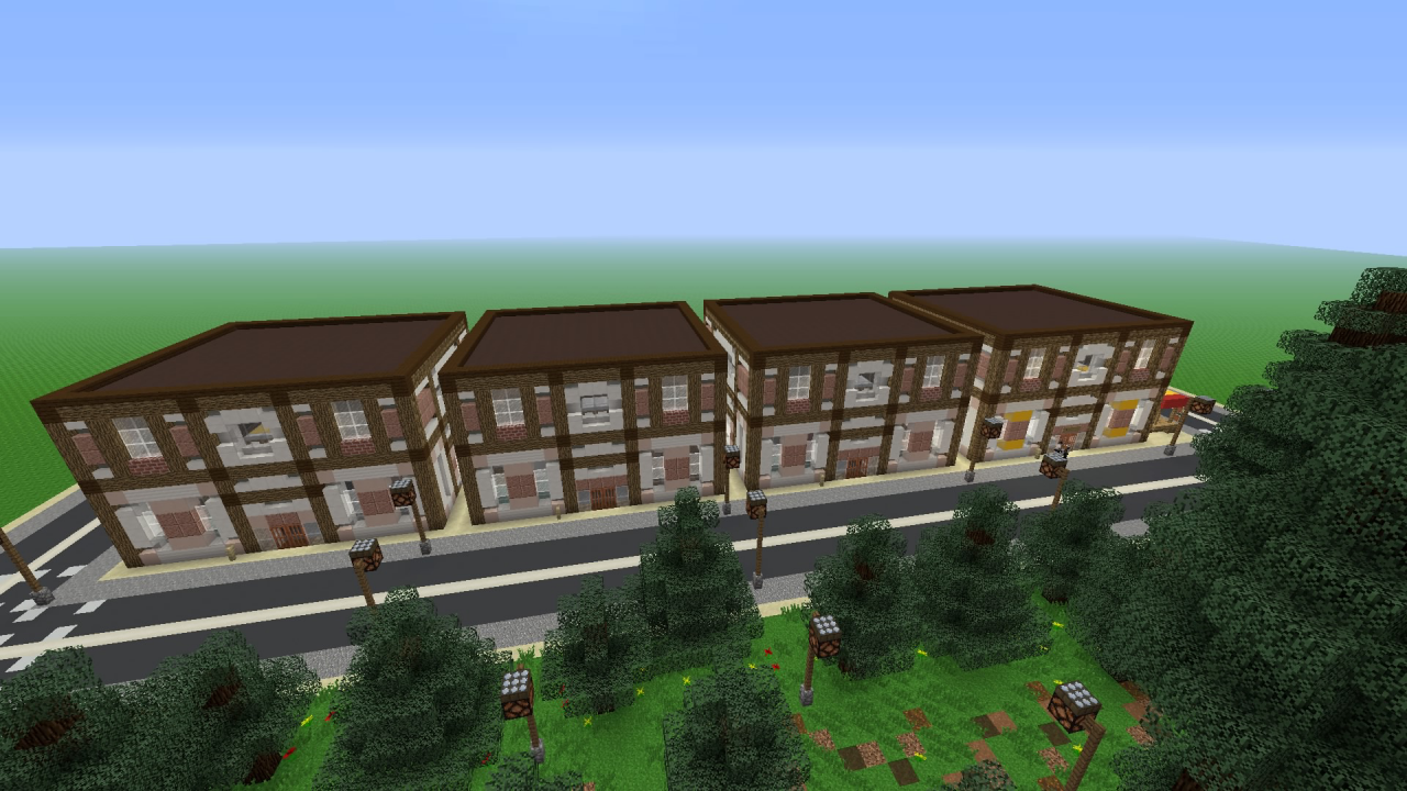 [PS4] Spruce City Minecraft Map